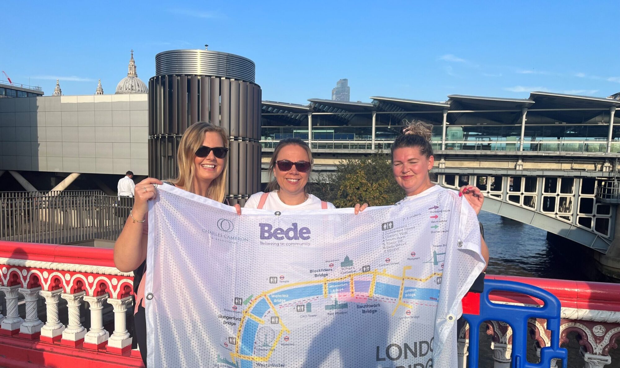 CC&A take the heat for Bede! - Bede House